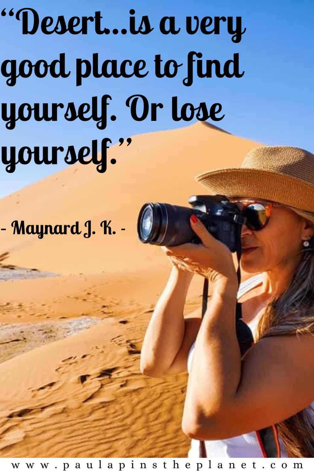 150+ Best Desert Quotes for Instagram & Desert Captions (Sharable ...