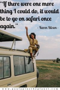 110+ Memorable Safari Quotes & Captions + Sharable Images - Paula Pins ...